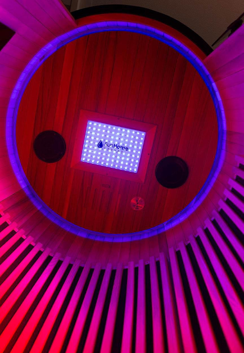 Sun Home Pod™ 1-Person Red Light & Infrared Sauna – Sun Home Saunas