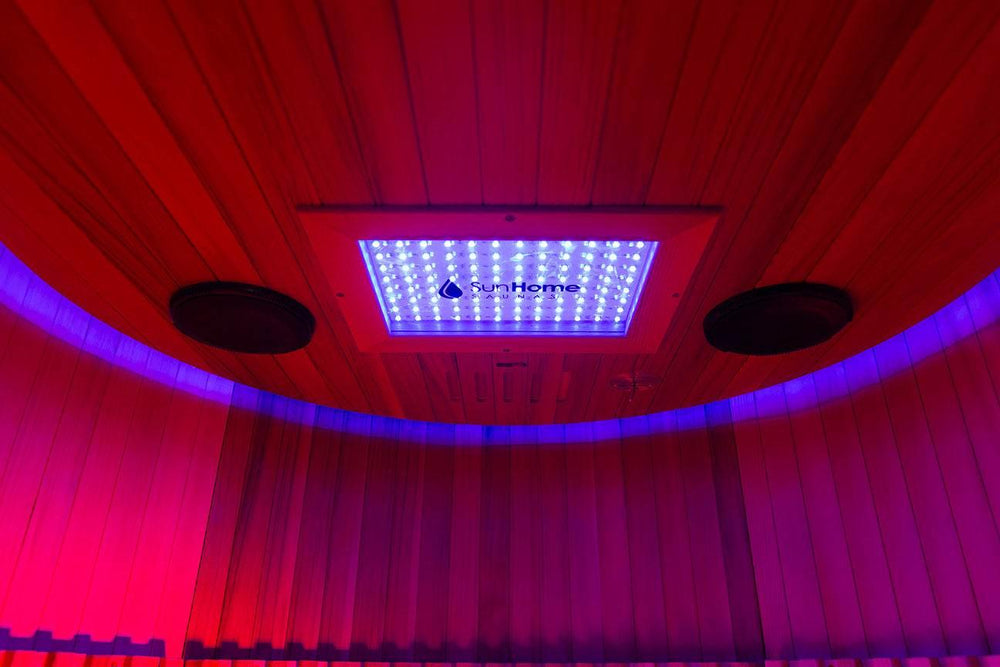Sun Home Pod™ 1-Person Red Light & Infrared Sauna - Sun Home Saunas