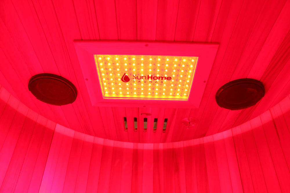 Sun Home Pod™ 1-Person Red Light & Infrared Sauna - Sun Home Saunas