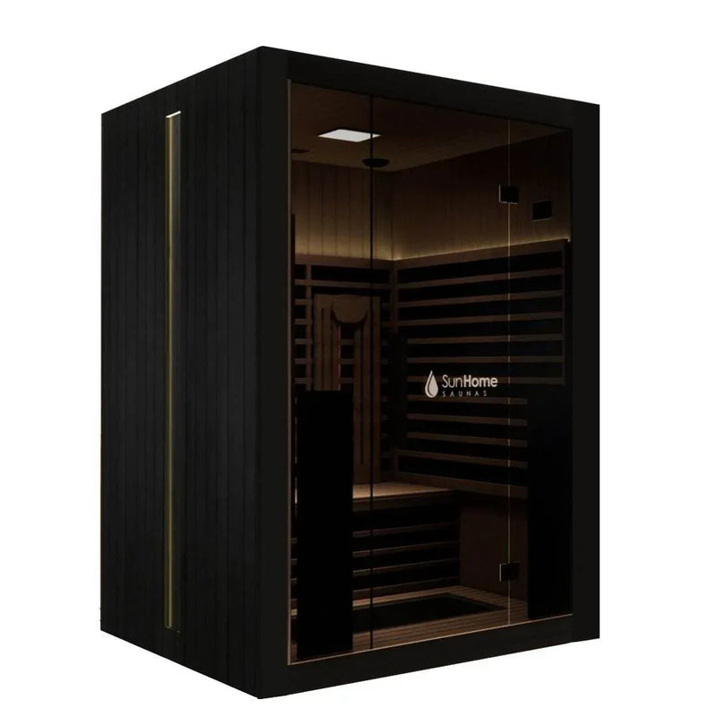 Sun Home Eclipse™ 2-Person Red Light & Infrared Sauna – Sun Home Saunas